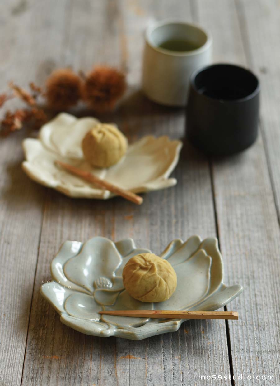 Magnolia Flower Plates Appetizer Dessert Plates – NO.59 STUDIO