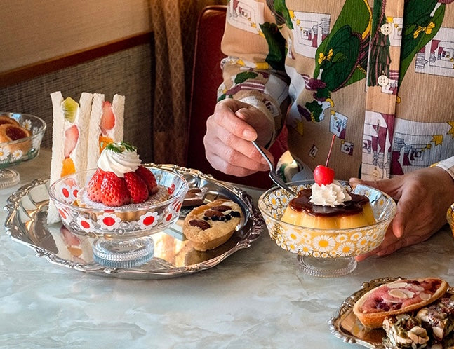 Aderia Retro Shallow Bowl with Stem — 5 Styles – NO.59 STUDIO